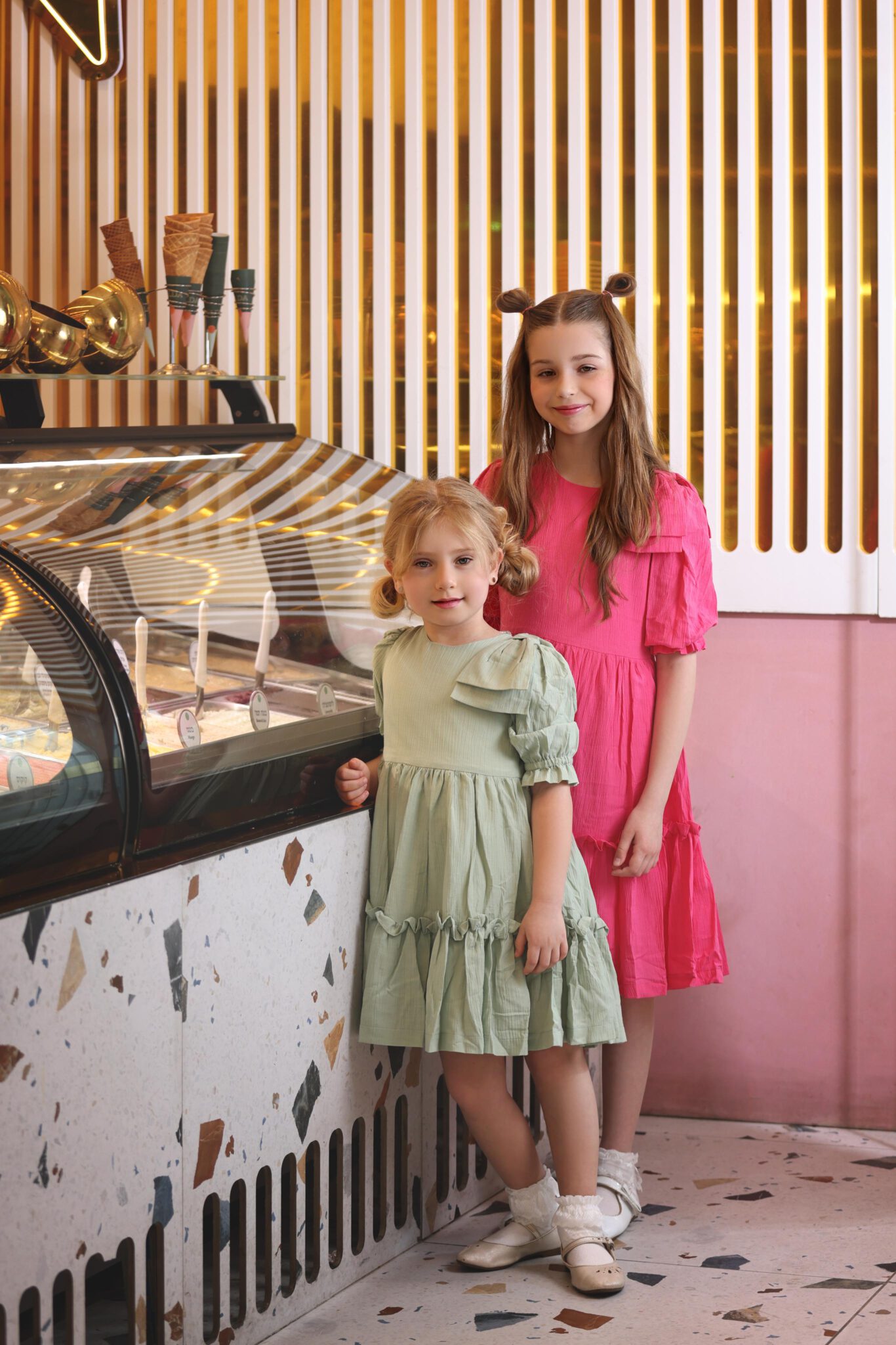 שמלת ויואלה ורוד פוקסיה – emilly